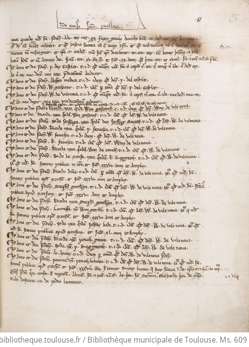 Manuscrits numérisés de la Bibliothèque municipale de Toulouse. Manuscrits. Interrogatoires ...